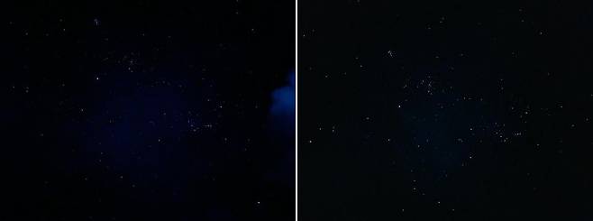 티아라 지연♥황재균 신혼여행 첫날밤 동시에 올린 ‘몰디브 밤하늘