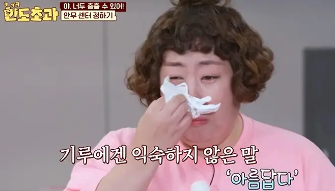 데뷔 17년차 개그우먼 펑펑 울게 만든 스승의 한마디 뉴스에이드