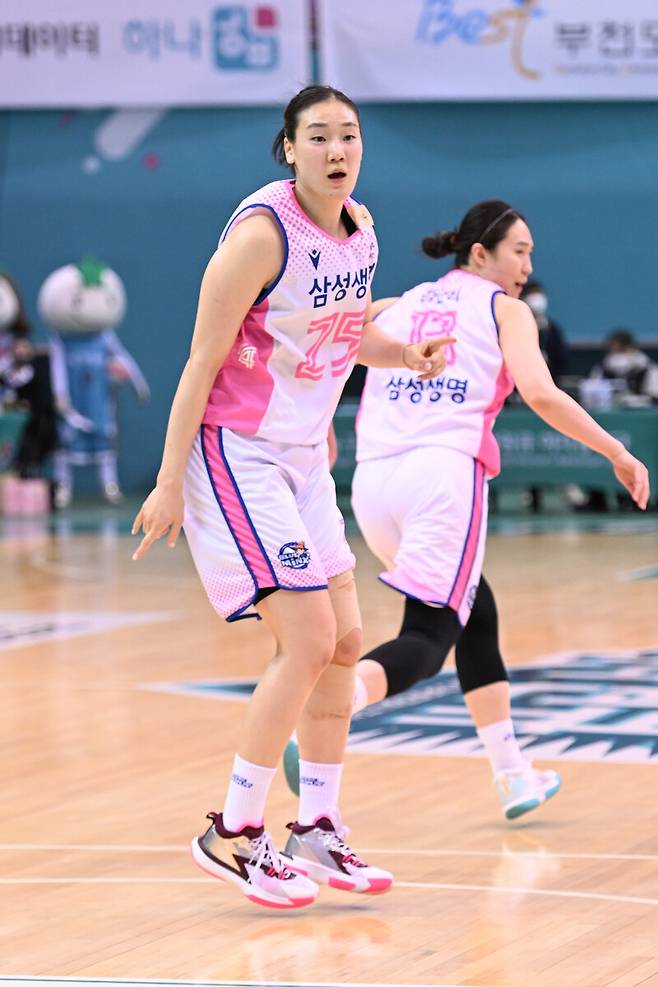 삼성생명 배혜윤, WKBL 10번째 500스틸 달성
