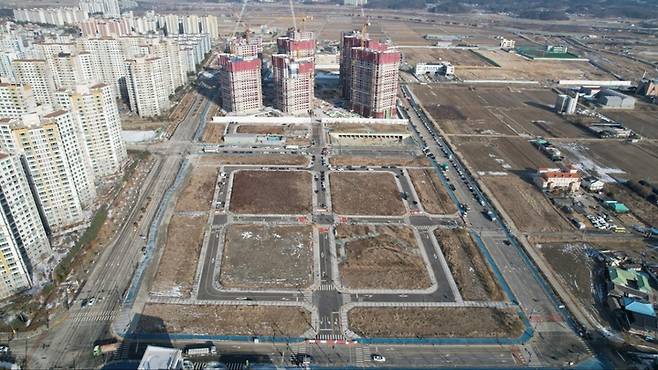 아산 모종1지구 준공1218세대 규모 조성