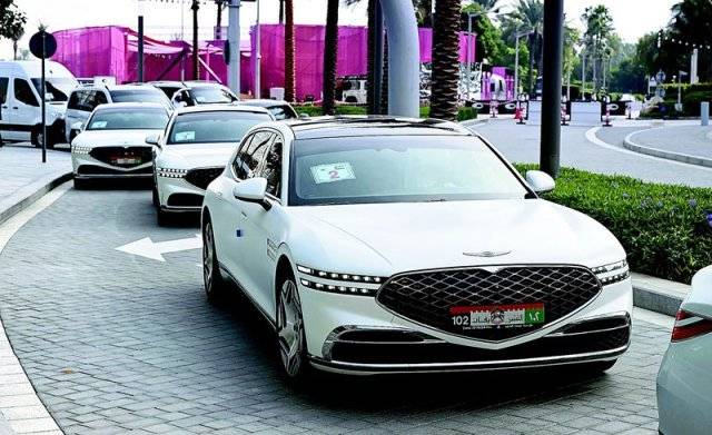 UAE 의전차량 제네시스, 중동서 인지도 쑥