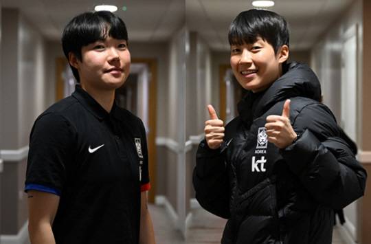 ‘영잘알 이금민·박예은 아널드 클라크컵 첫 경기 도우미 자처