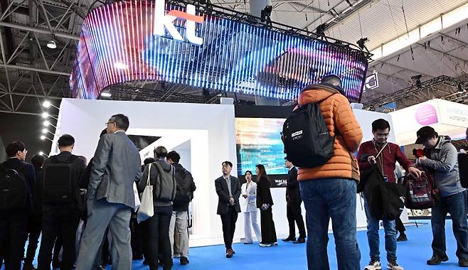 [MWC23]북적이는 KT