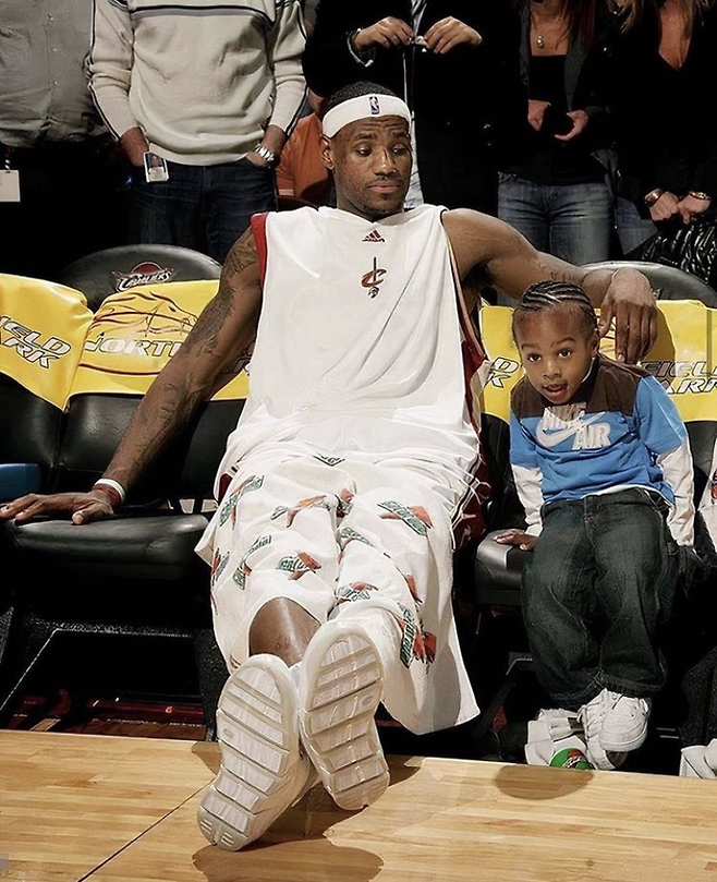 르브론의 아들 사랑 브로니 리그 몇몇 선수보다 낫다” Nba