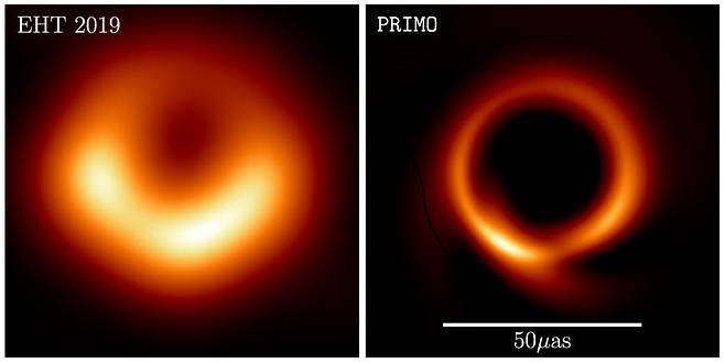 AI 도움 받은 첫 블랙홀 이미지, 훨씬 선명해졌다