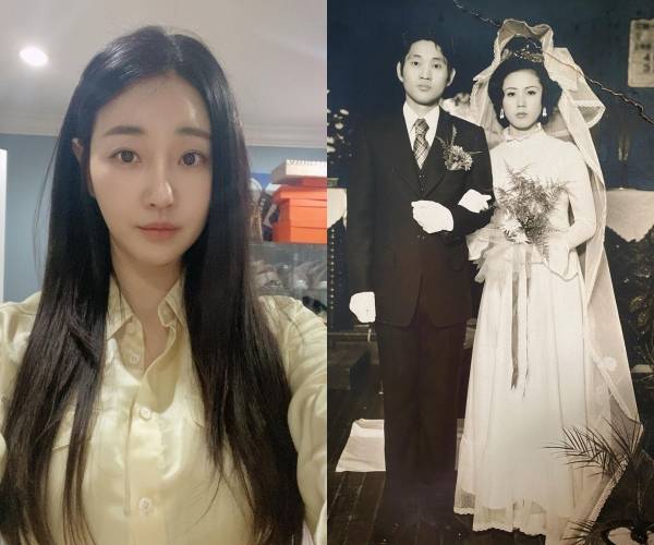 46 years old Kim Sa-rang, beautiful beauty with reason .. Mother in ...