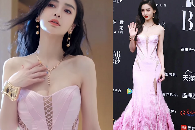 연예인도 실물보고 홀린듯예쁘다외치게 된다는 연예인압도적 밀착 여신드레스핏 어썸클