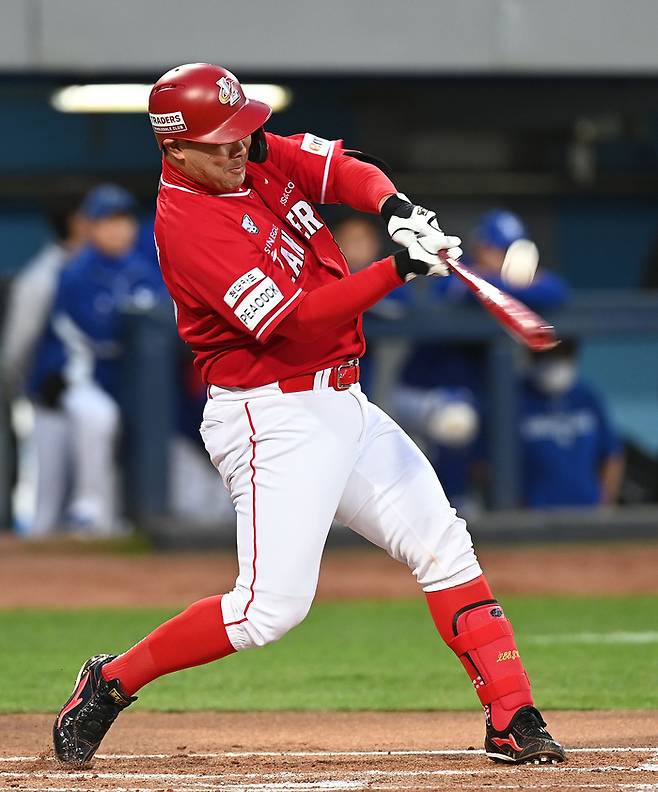 두 달 만에 돌아온 베테랑 포수 이재원…“2군서 준비 잘했다”