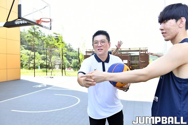 [22AG] '男 3x3 대표팀 첫승 선봉장' 서명진 "일본은 가위바위보도 지면 안돼..무조건 이긴다는 각오로"