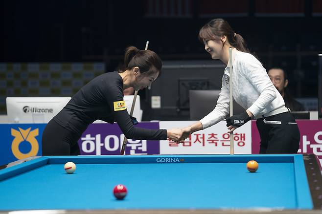 ‘역시 당구여왕 김가영 9개월만 챔피언 포효 ‘돌풍 김상아 꺾고 Lpba 통산 6회 우승최다승 공동 1위 Ss현장리뷰