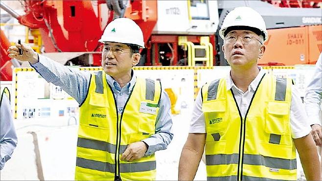 정주영 주바일 신화 잇는 정의선 제2중동붐 이끈다