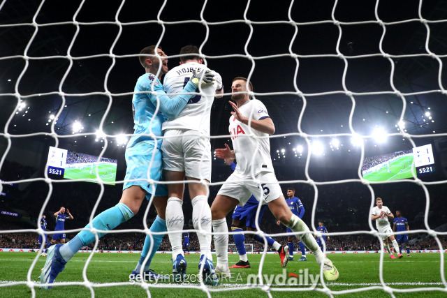 2명 퇴장에도 포기하지 않은 토트넘 Gk 비카리오 첼시전 4실점에도 Epl 주간베스트11 선정