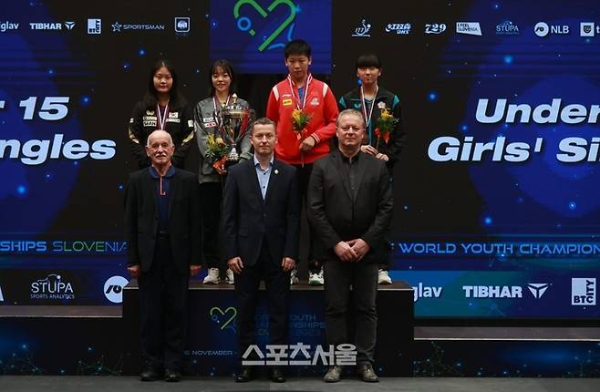 유남규 딸 유예린 세계유스탁구선수권 U 15 은메달한국 선수 최고성적