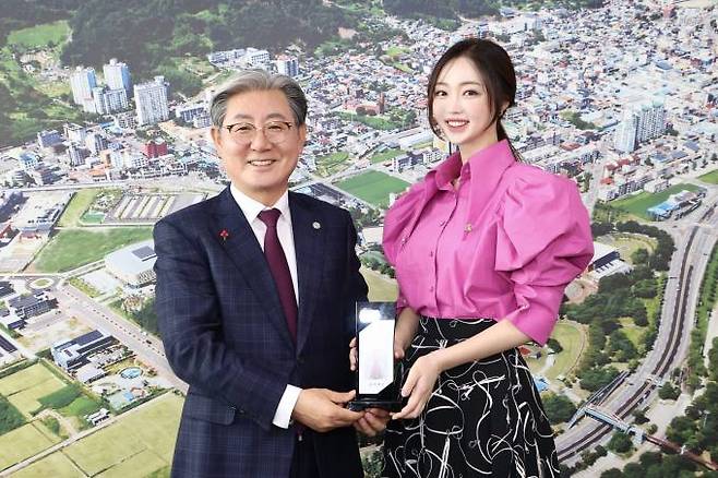 미스코리아 조수빈 고향 의령군 홍보대사 임명 의령소식