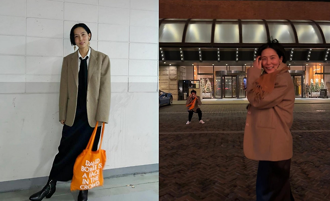 김나영 연말 패션 자켓 코디는 이렇게 라이프 뉴세이
