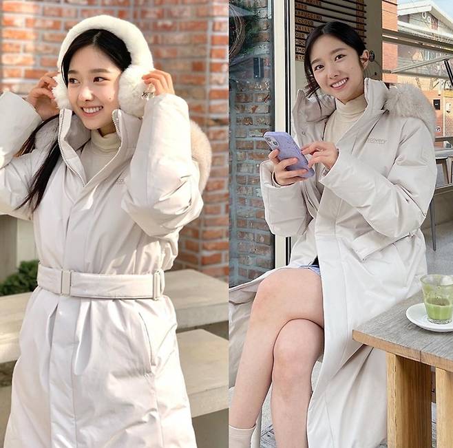 이혜성 아나 패딩 핏은 완벽 커피는 위기 일발 반전 허당미의 롱 패딩룩 패션엔
