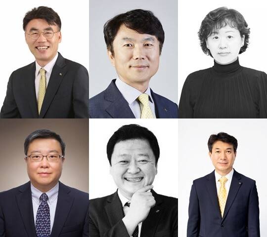 Kb금융 양종희 회장 취임 후 첫 인사6개 계열사 대표 교체