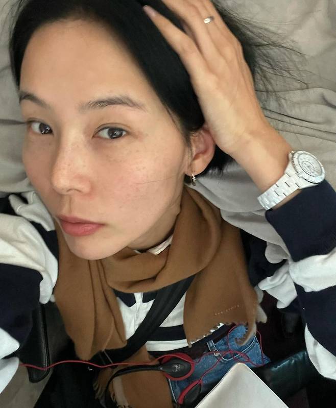 김나영 캐주얼룩 잘어울리는 연예인 오늘의데일리룩 라이프 뉴세이