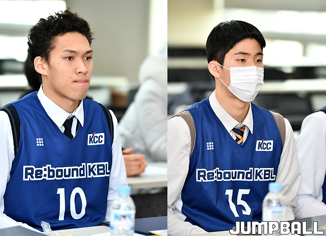 Kbl 유망선수 고등부 다니엘·정현진 설렘이 크다 새로운 경험의 기회”
