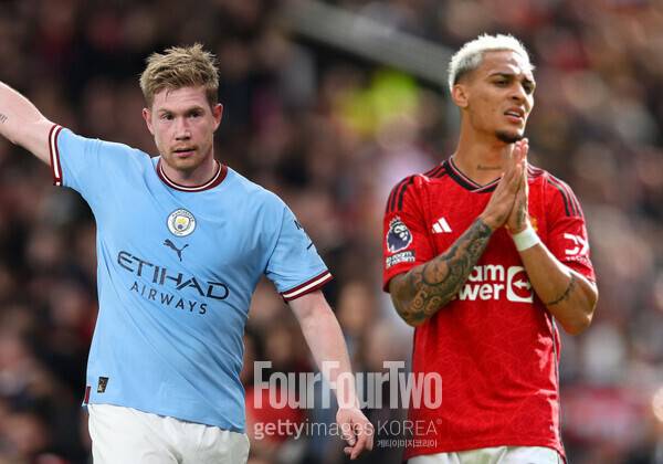 KDB, 17분 만에 안토니 기록 넘었다...안토니 이번 시즌 21경기 0골 0도움