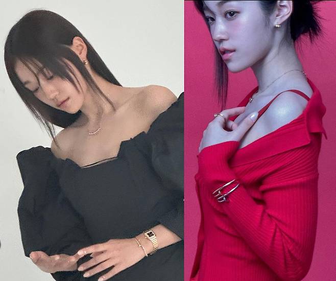 노윤서 싱가포르도 반한 매력적인 드레스 핏 화보로 공개한 오프숄더 드레스룩 스타와 패션