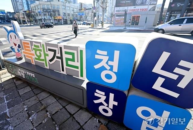 유령거리 된 인천 미추홀 ‘청년창업 특화거리 현장 그곳and