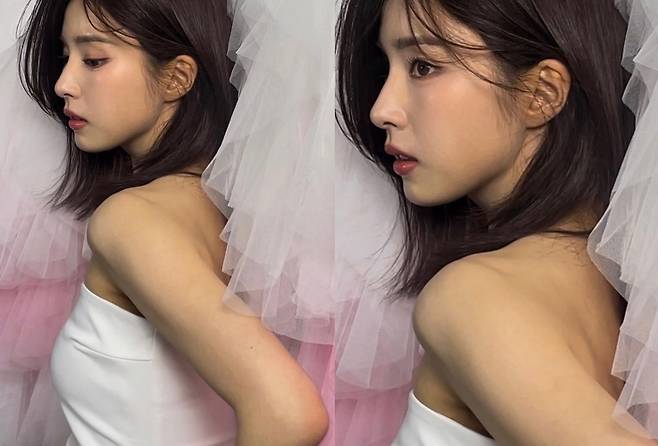 가상 인간 미모 신세경 매혹적인 여신 메이크업 룩 뷰티는 내운명