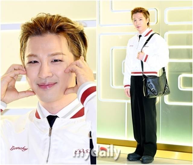 빅뱅bigbang 태양 귀여운 볼하트도 문제 없어~ 귀여운 미소는 여전해
