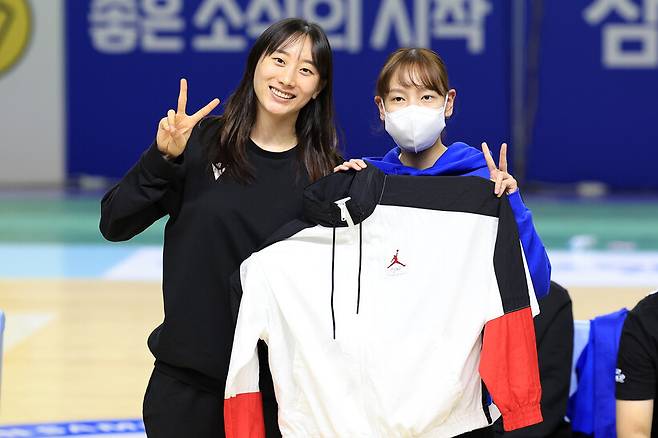 1년에 한번 홈팬들과 함께한 삼성생명의 팬미팅