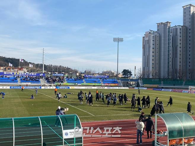Is 통영 동명대 하석주의 아주대 꺾고 창단 2개월 만에 대학축구 ‘정상