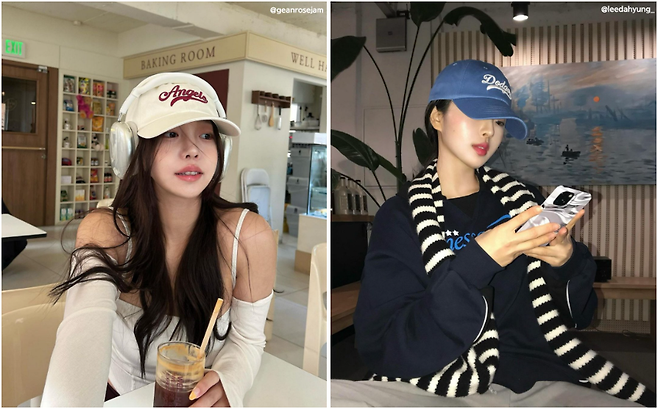 같은 볼캡 다른 느낌★ 문가영부터 고민시 강혜원 피오까지 셀럽들의 봄 모자코디 모음 마고의 패션뷰티