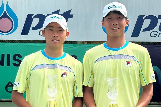 김장준 정연수 Itf 논타부리 J300 복식 우승으로 시즌 첫 승