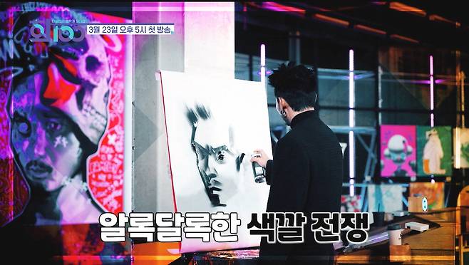 몸으로 그림으로…각본 없는 '100인의 전쟁'