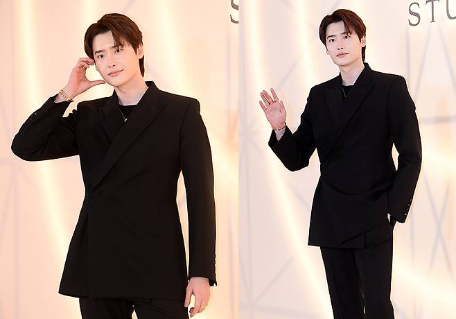 이종석 ♥아이유 반할 수밖에조각 비주얼 뽐낸 올블랙 정장 셋업 패션 스타와 패션