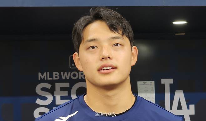 Is 고척 팀 코리아 1선발 문동주 내 연봉을 하루에 버는 선수들피해가진 않겠다