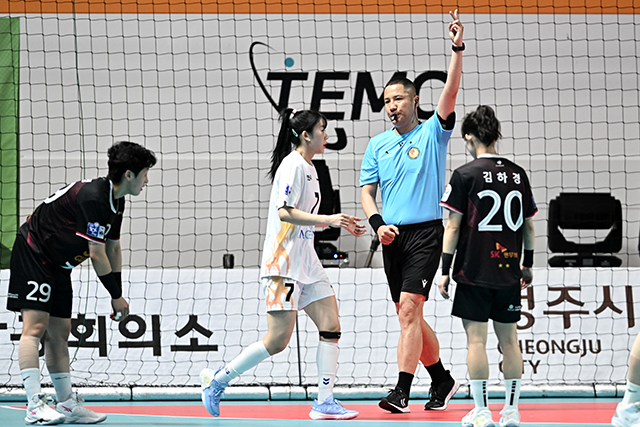 Sk슈가글라이더즈 인천광역시청 꺾고 승점 30점 고지 올라 여자핸드볼