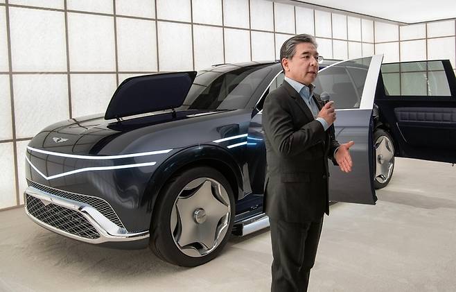 제네시스 초대형 전기차 Suv·고성능 전기차 콘셉트 2종 공개