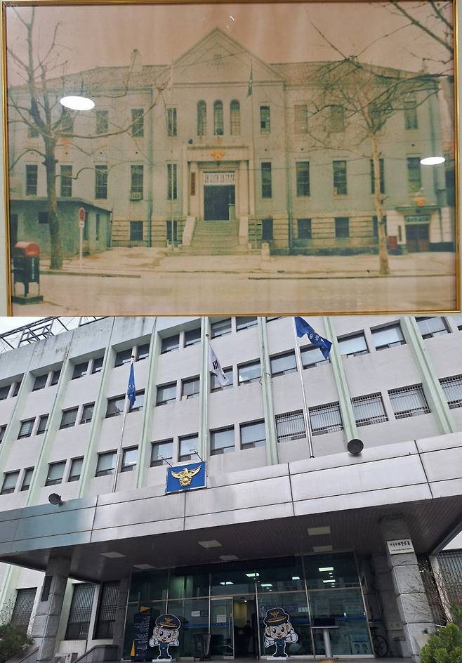 117년 역사가 한 곳에1번지 경찰서에 보물창고가 있다