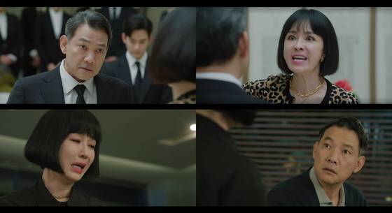 눈물의 여왕 정진영·김정난 현실 남매 케미 눈길