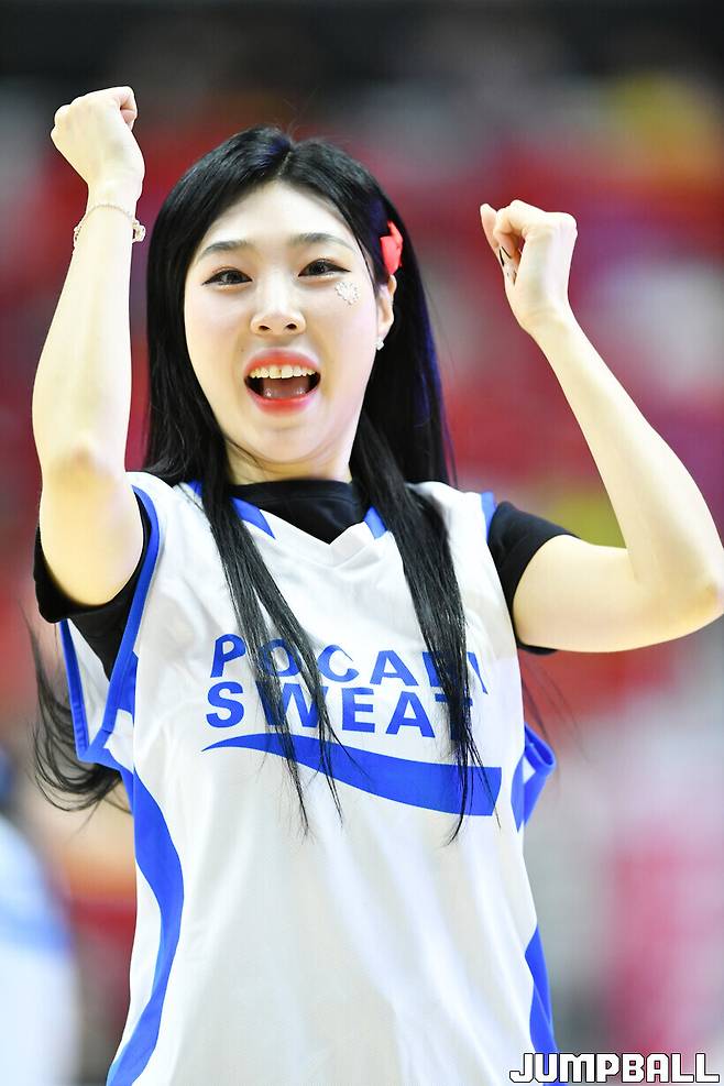 오늘의 농구장여신 수원 Kt 소닉붐 치어리더 플레이오프 응원도 함께해요