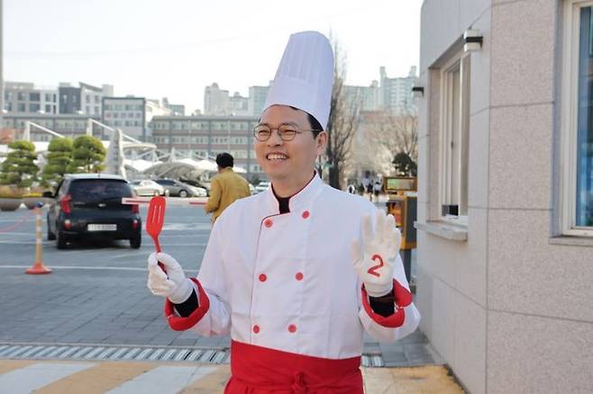 송파갑 與 박정훈 요리사로 변신고3도 아침밥 먹고 가세요
