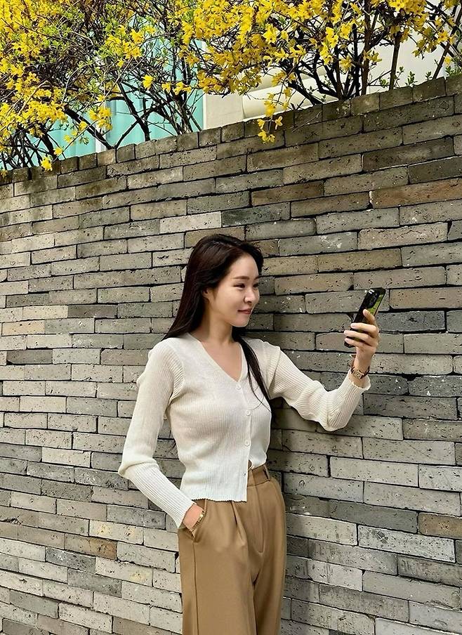 ‘동상이몽2 미자 4919kg 성공 다리 더 길어 보이는 원턱 슬랙스 데일리룩 패션엔
