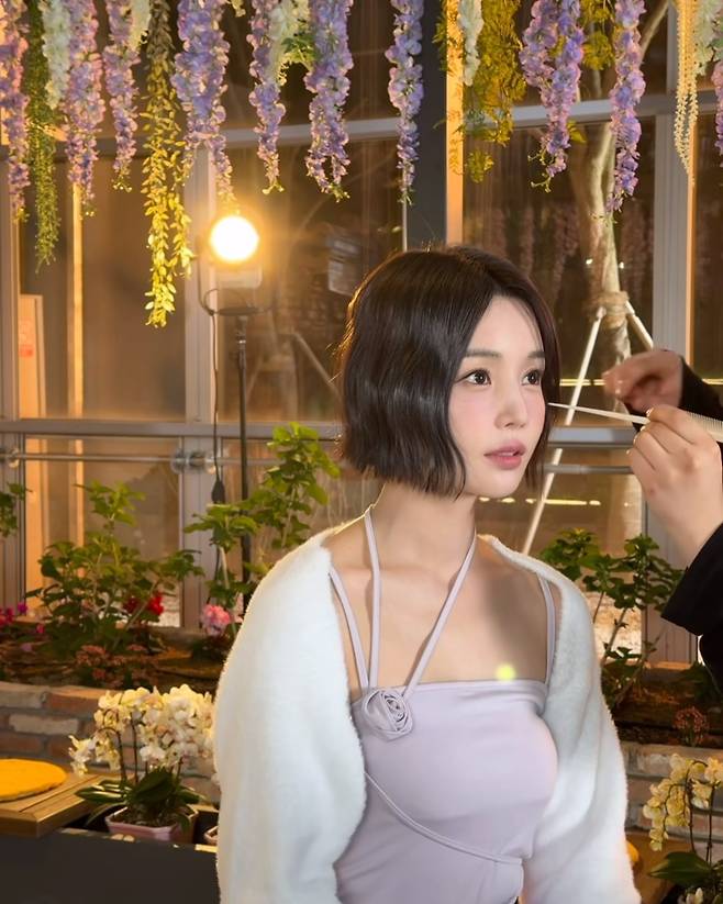 남규리 이른 아침 미모 이 정도강화도에 뜬 요정 볼레로 카디건 패션 스타와 패션