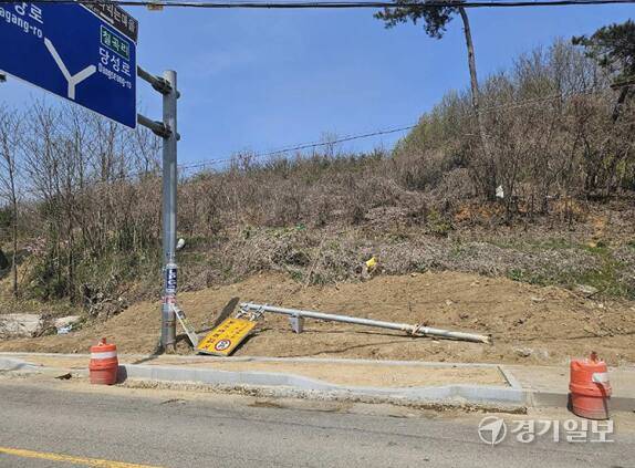 화성 송산면 표지판 이설 현장서 60대 근로자 사망