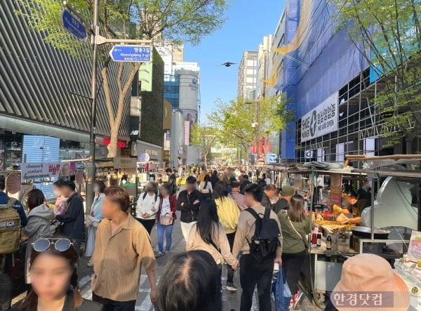 요즘 무슨 일이야새우꼬치 1만원 명동의 대반전