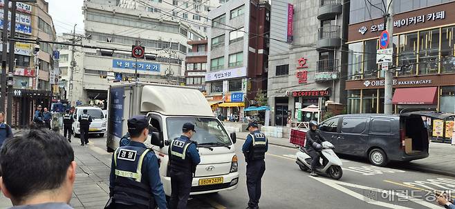3㎞ 근방 문제해결적 집중도보순찰”기동순찰대 50일 동행취재 르포