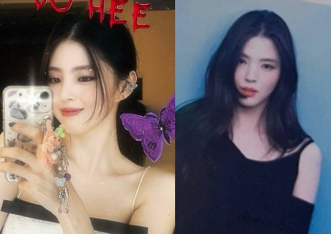 한소희 묶은 머리vs푼머리 둘 다 예쁘네데일리 헤어 스타일링 뷰티는 내운명