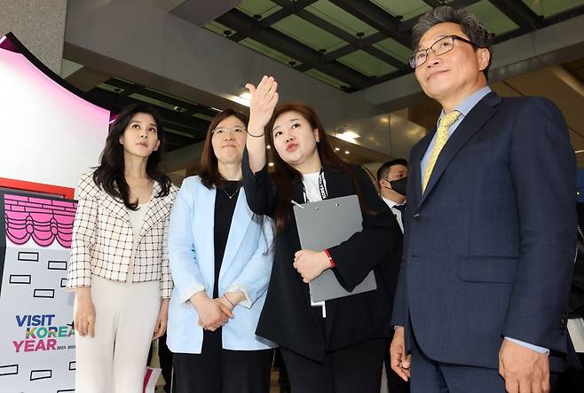 장미란·이부진 한국방문의 해 환영주간 행사 참석