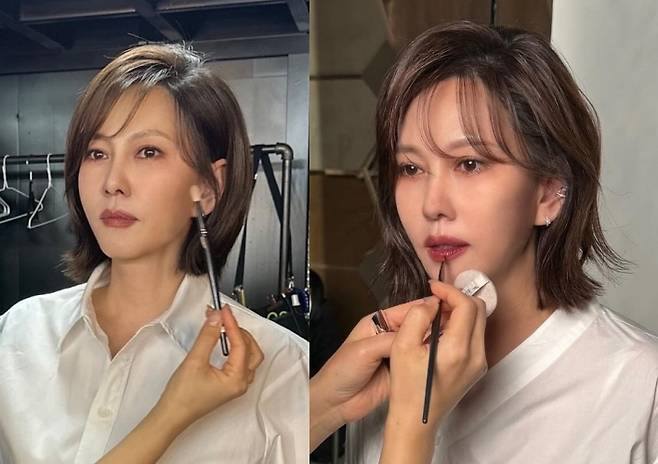 김남주 54세 압도적인 미모 단발 레이어드컷 인생 머리 찾았네 뷰티는 내운명