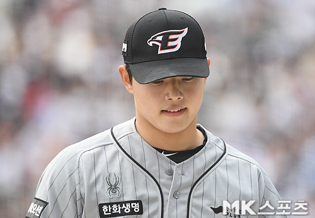 ‘era 878 한화 문동주 결국 1군 엔트리 말소올 시즌 첫 ‘문김대전도 무산